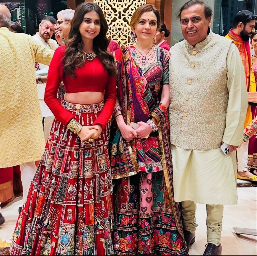 The maximal designs of Karan Torani found a place at the Ambani wedding