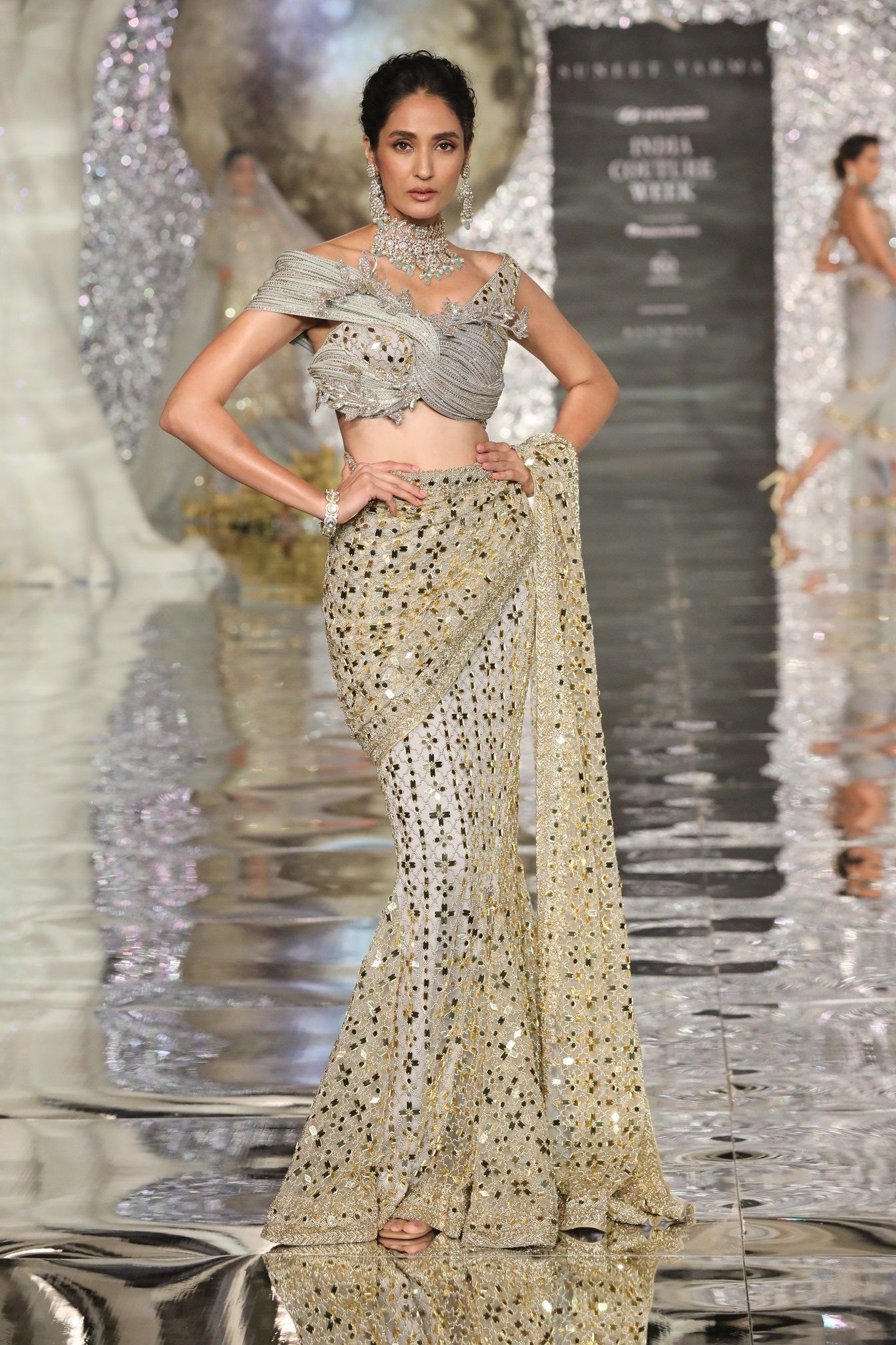 Suneet Varma showcases "Nazm" at the FDCI India Couture Week 2024