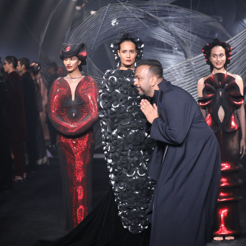 Time stood still as Amit Aggarwal showcased his latest collection at ICW