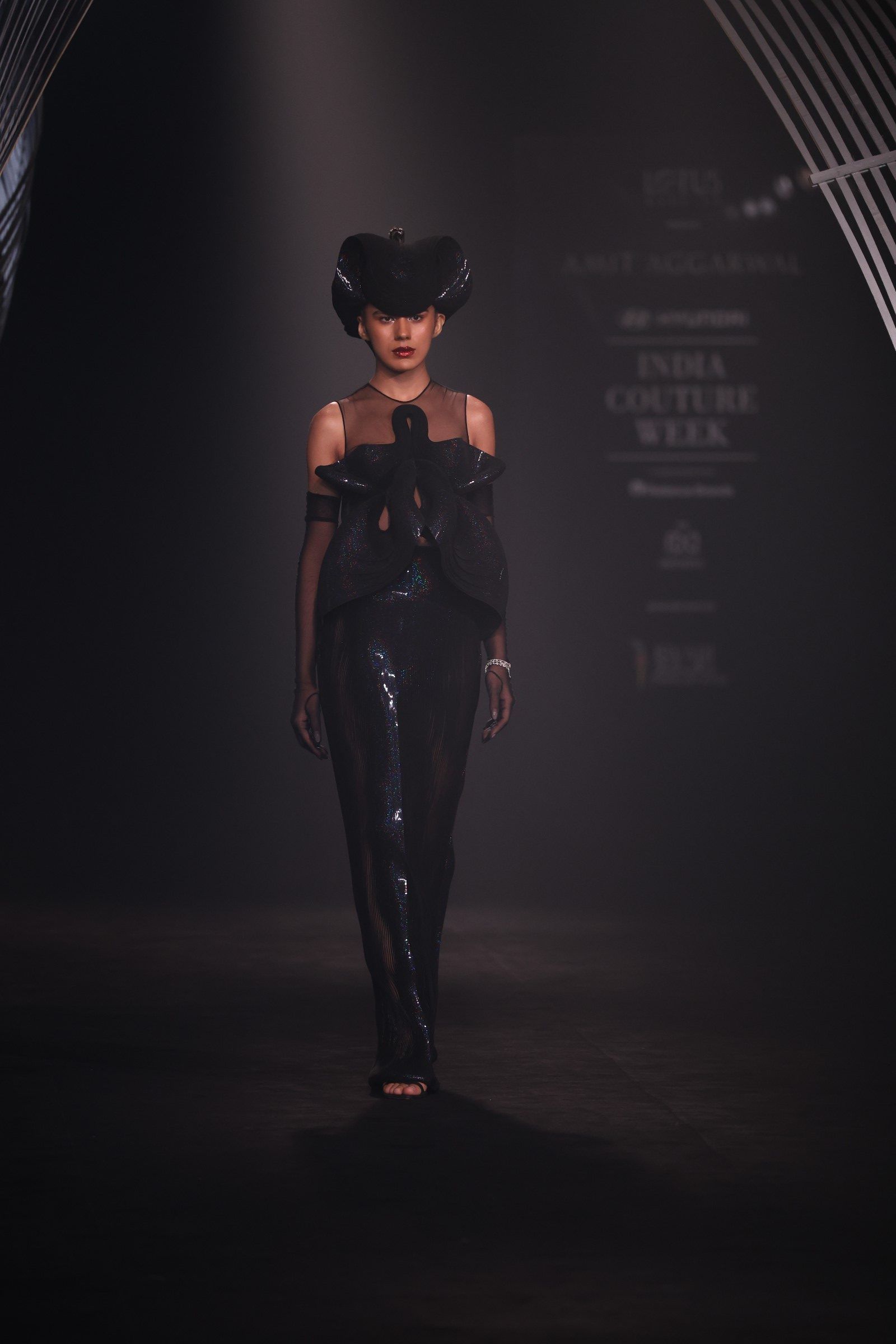 Time stood still as Amit Aggarwal showcased his latest collection at ICW