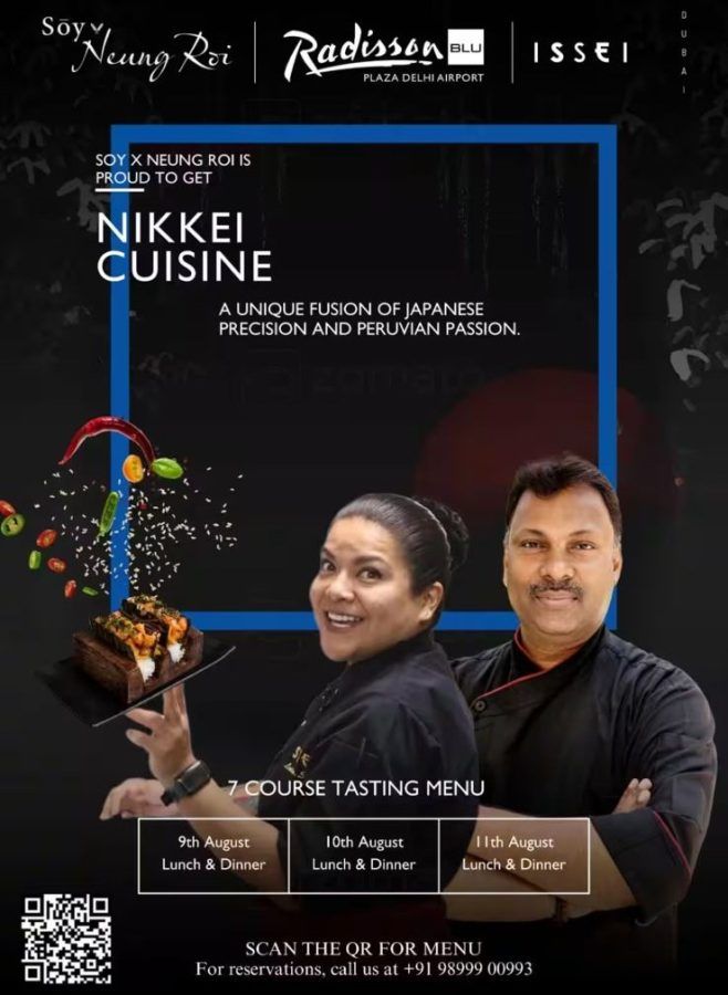 ISSEI Dubai brings a'Taste of Nikkei Cuisine' to Delhi