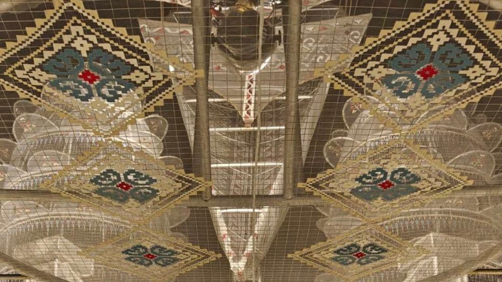 A Durga Puja pandal's tribute to Bengal’s most beloved weave, Jamdani