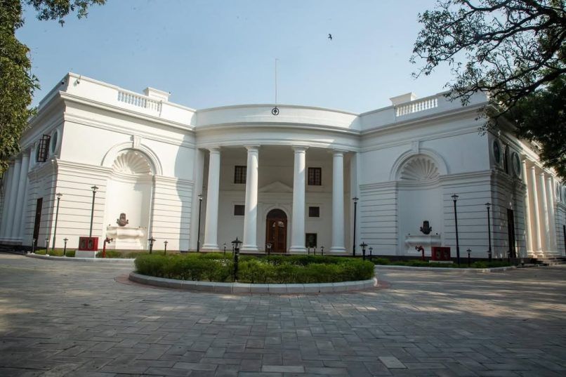 Fashion and art is peeping through the pillars of the Travancore House