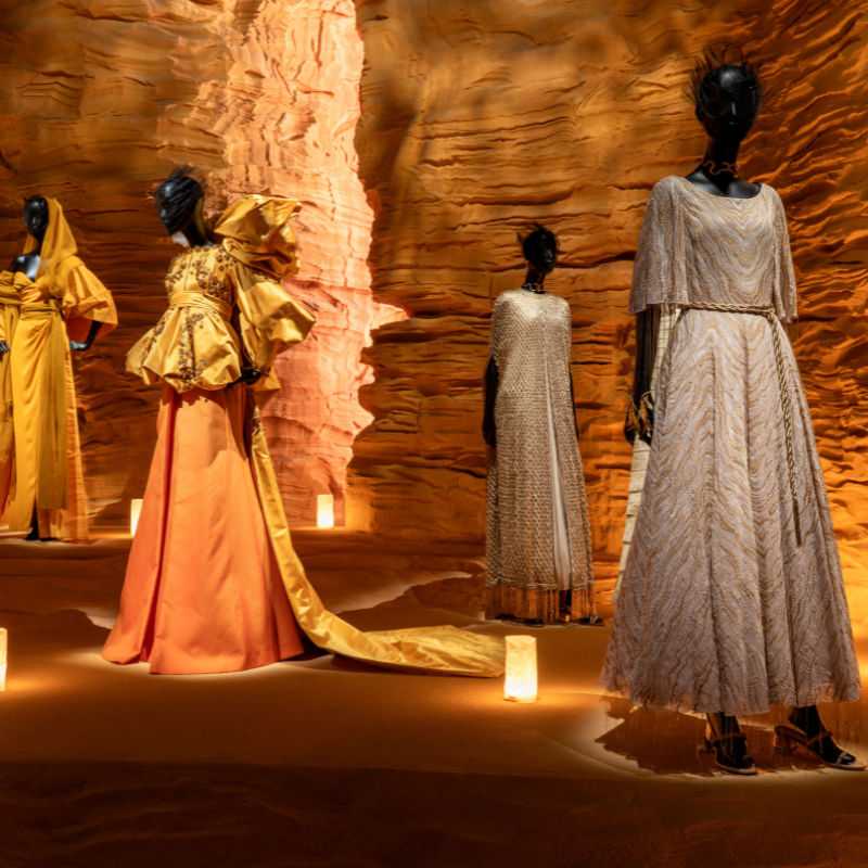 Highlights of the Dior exhibition in Riyadh Saudi Arabia