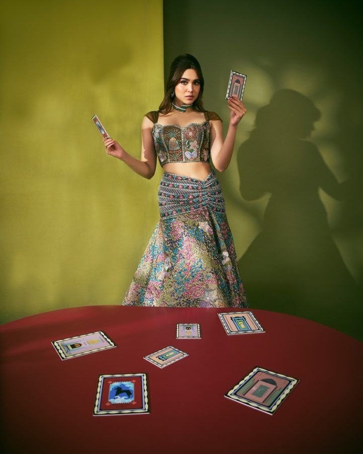 Of folklore and floral applique patterns is how Aisha Rao imagines couture