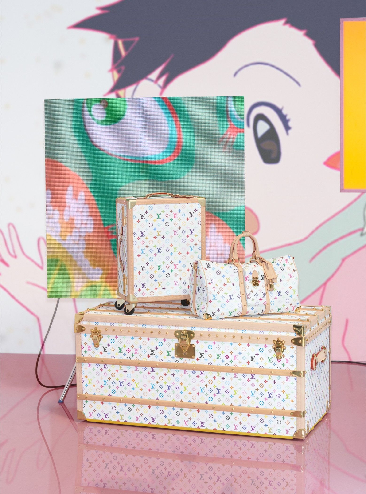 Louis Vuitton x Takashi Murakami collaboration is out now
