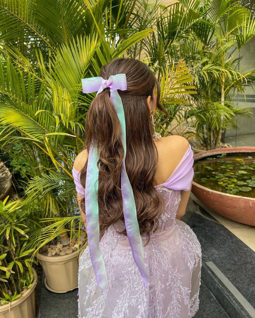 Unique and trending bridal hair accessories and hair styling
