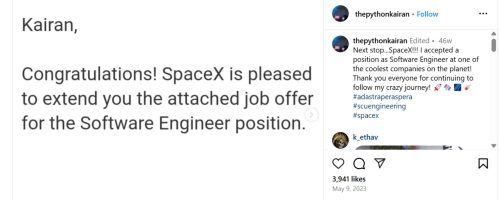 Meet Kairan Quazi, the youngest SpaceX engineer | Lifestyle Asia India