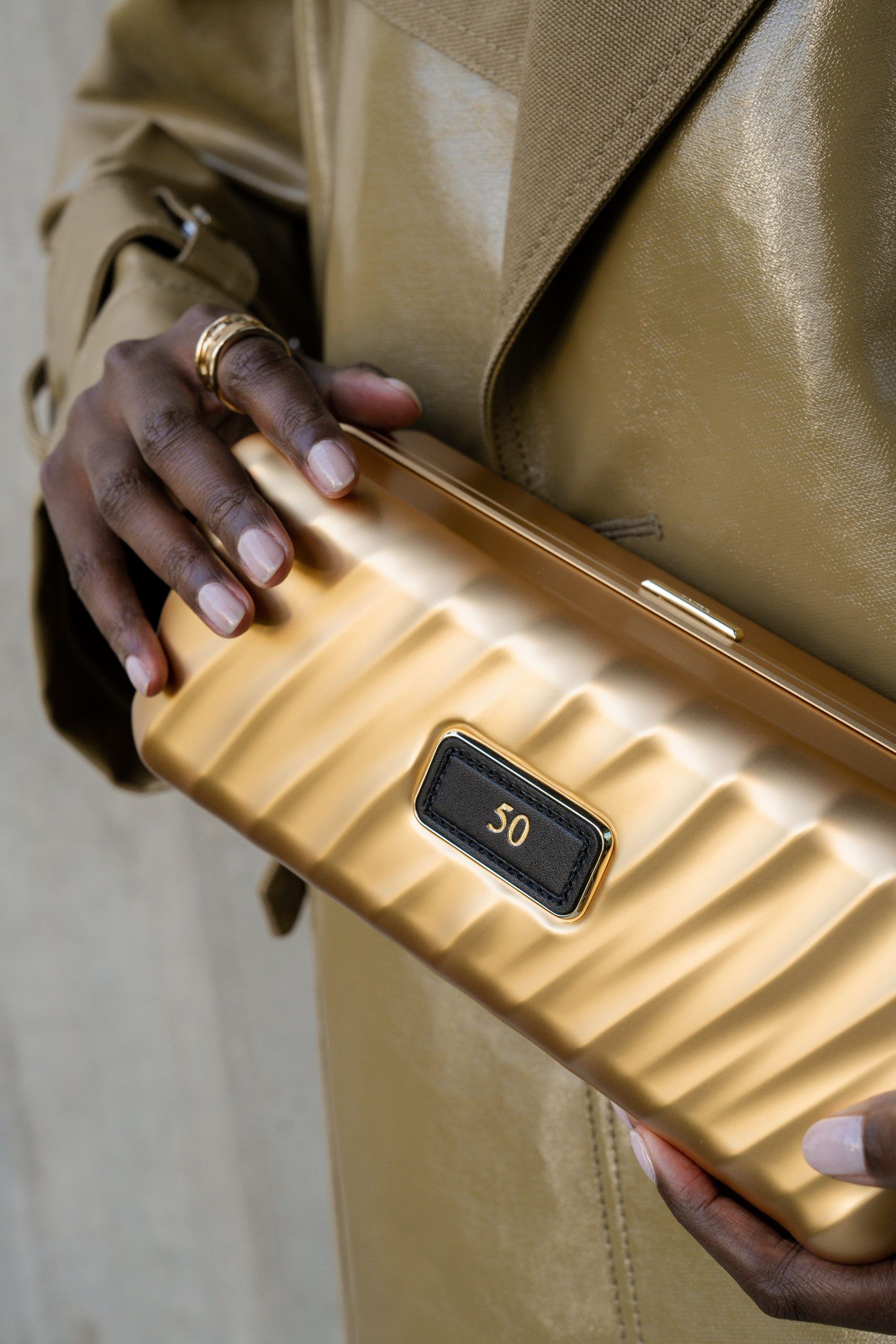 TUMI turns Gold for their milestone golden anniversary