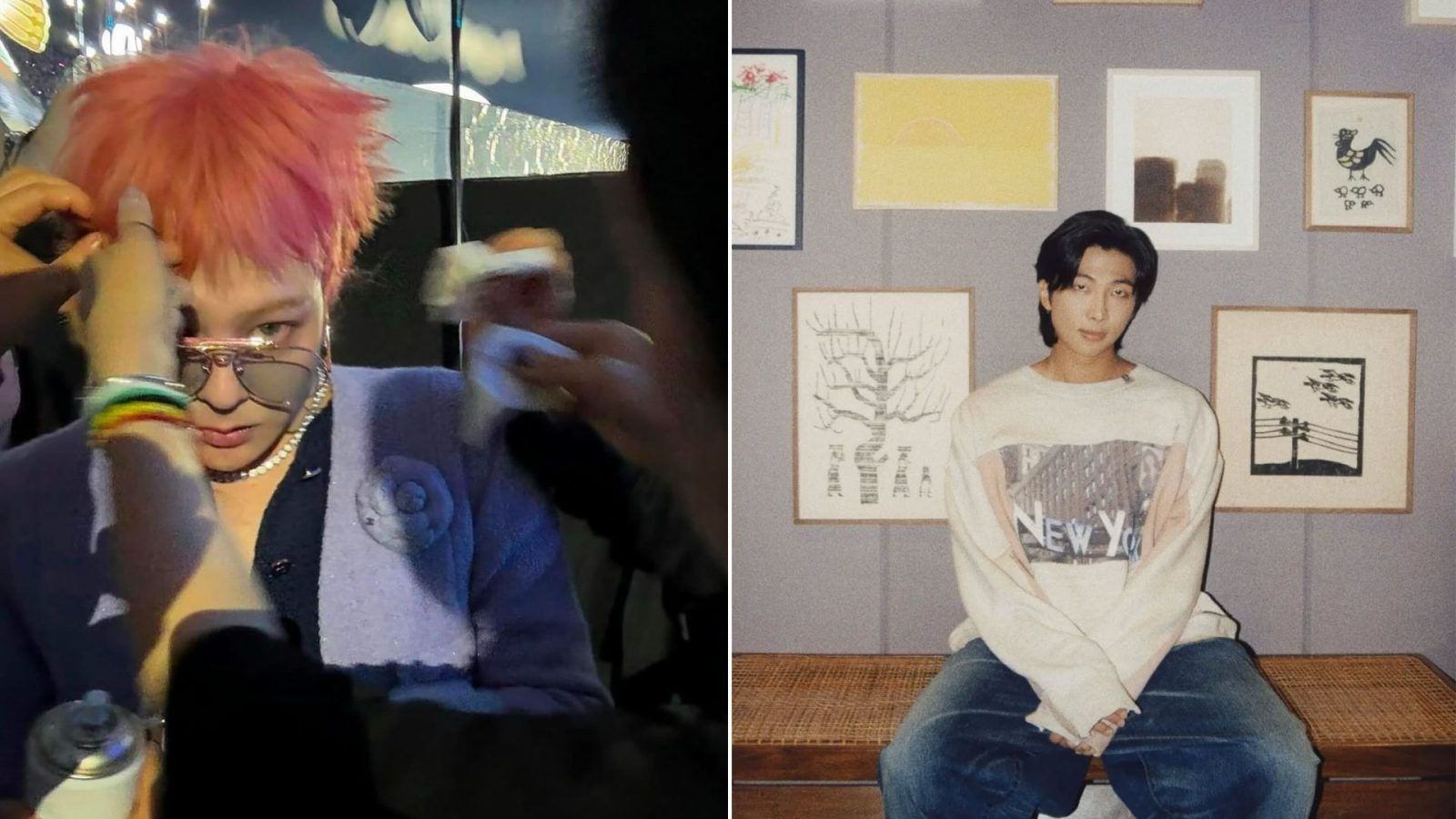 K-pop stars with art collections: RM, G-Dragon and more | LSA India
