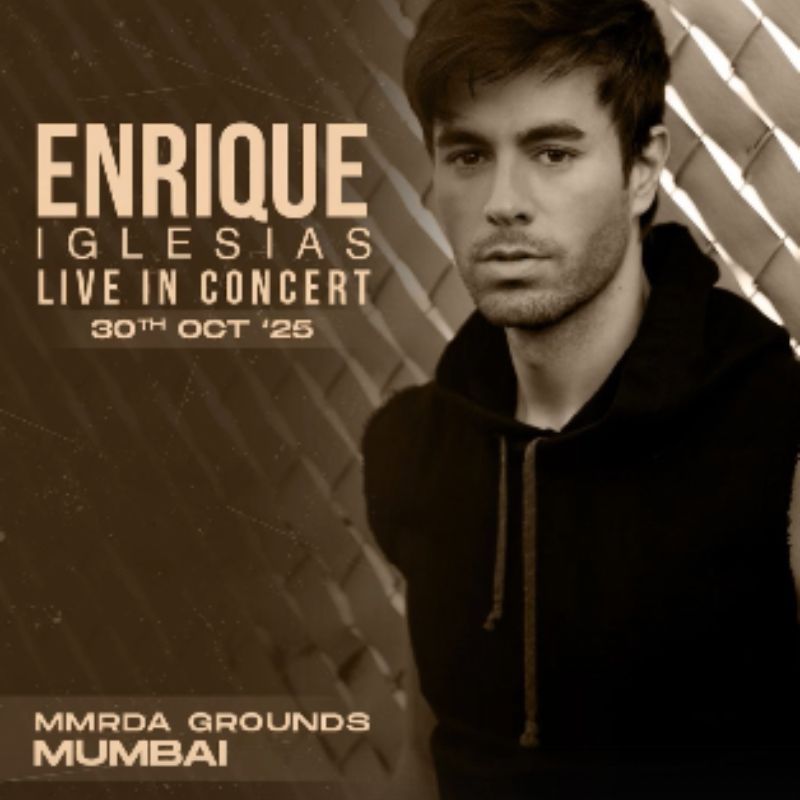 Enrique Iglesias 2025 concert in India: Dates, venue, tickets and more