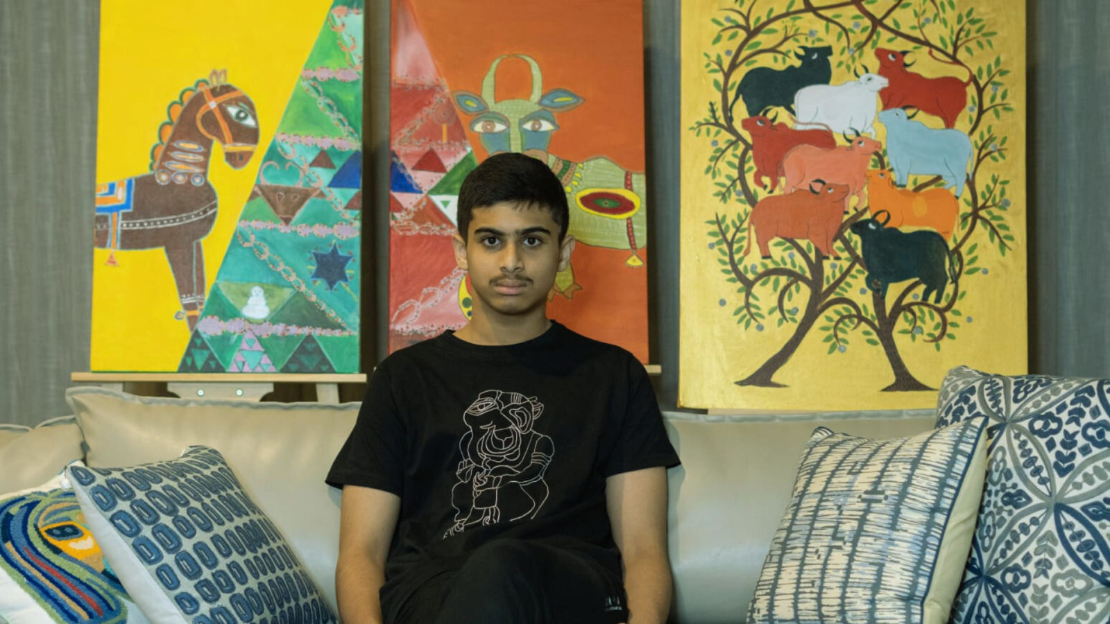 Meet Akhil Anand: the chess grandmaster’s son who wants to be an artist