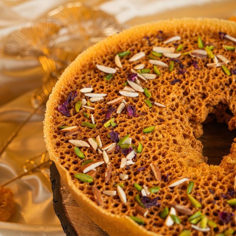 Where to find the best Rajasthani sweets in Jaipur, including Ghewar
