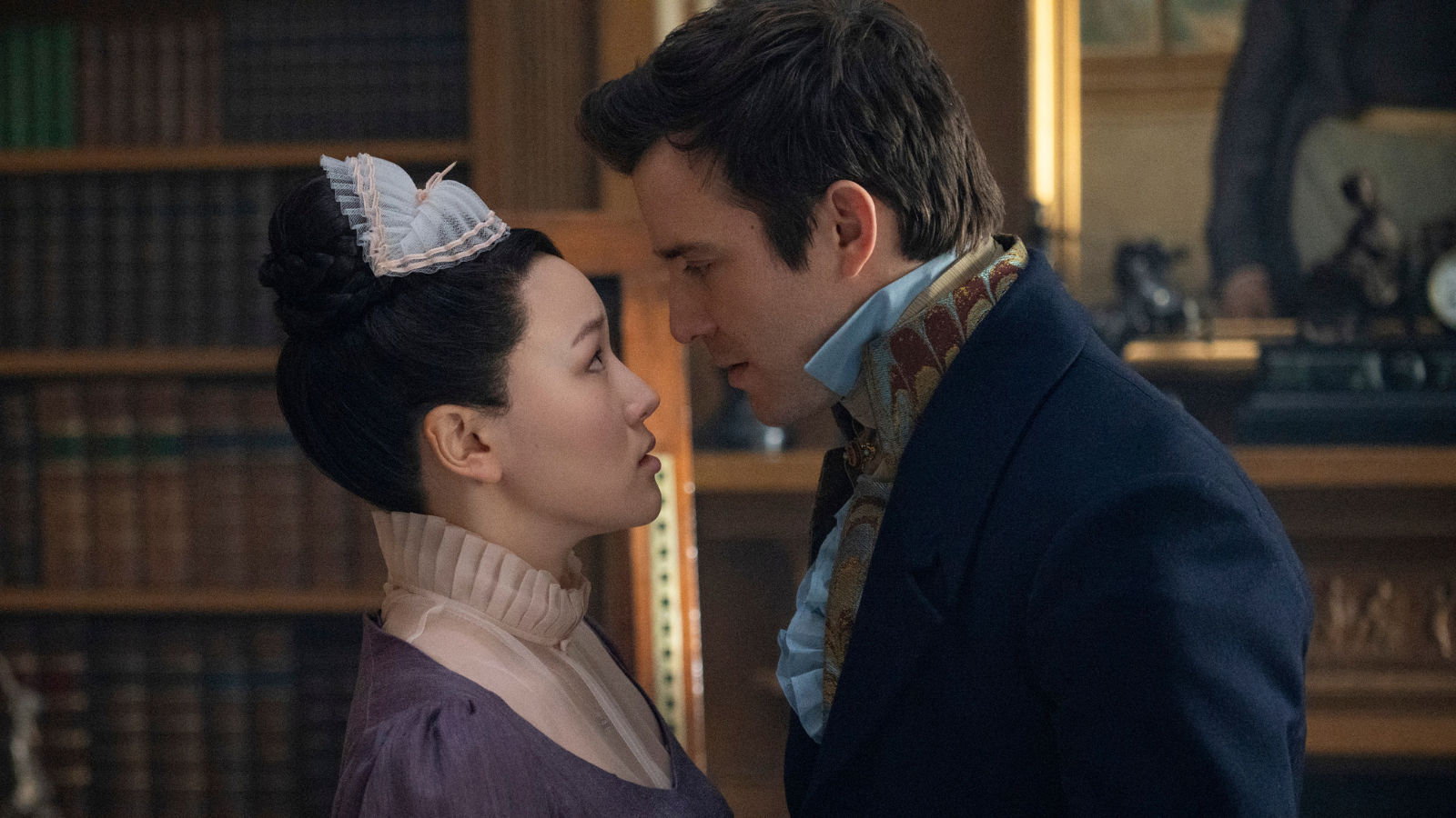 Bridgerton's Yerin Ha & Luke Thompson are in a fairytale (EXCLUSIVE)
