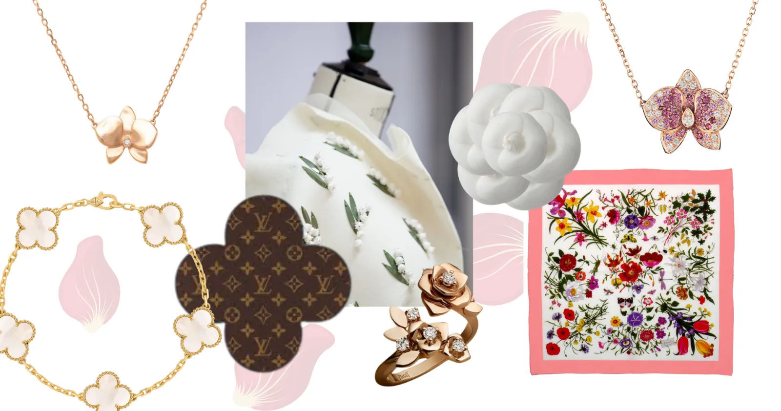 The story behind floral designs in luxury fashion brands | LSA IND