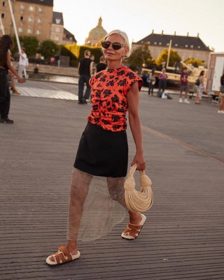 แฟชั่น ไอคอนที่ยังแสบซ่าในวัย 57 ปี Grece Ghanem