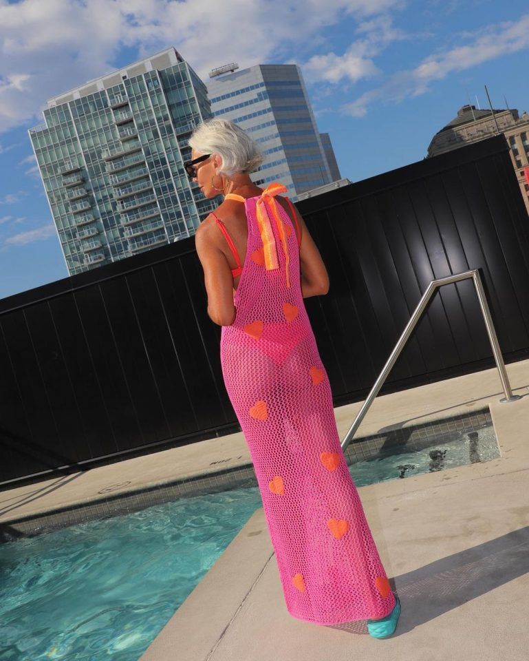 แฟชั่น ไอคอนที่ยังแสบซ่าในวัย 57 ปี Grece Ghanem