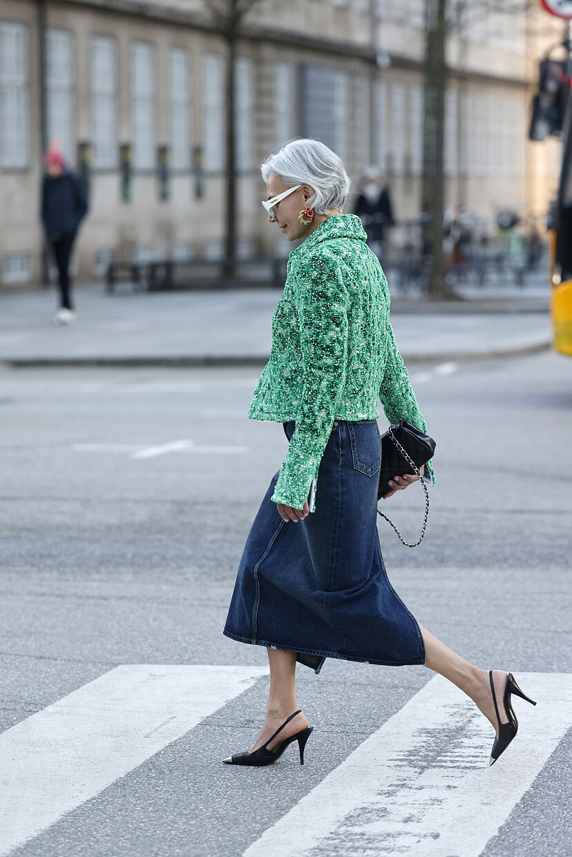 แฟชั่น ไอคอนที่ยังแสบซ่าในวัย 57 ปี Grece Ghanem