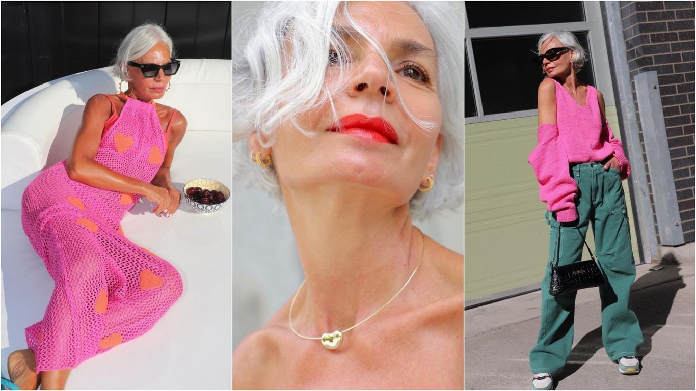 แฟชั่น ไอคอนที่ยังแสบซ่าในวัย 57 ปี Grece Ghanem