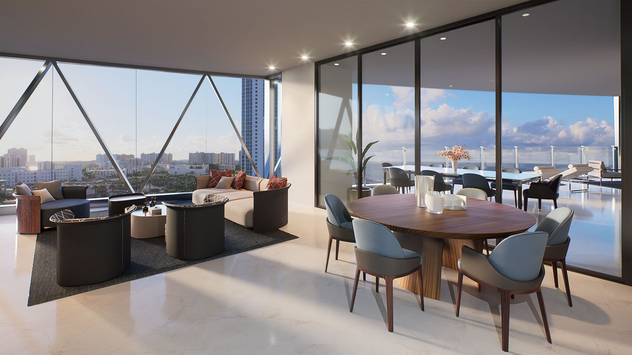 BENTLEY RESIDENCES MIAMI ที่พักสุดหรูแบรนด์รถดัง