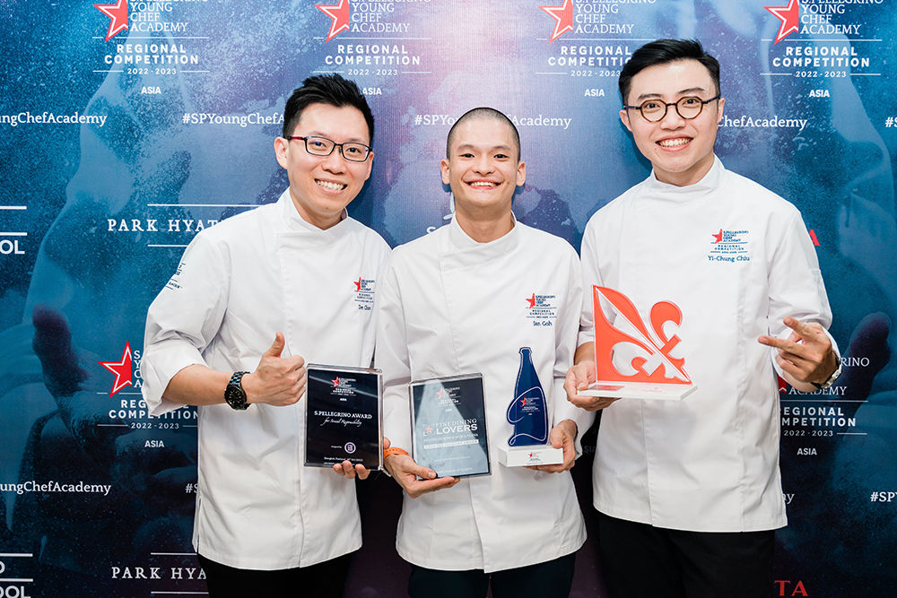 เชฟ Ian Goh คว้ารางวัล S.Pellegrino Young Chef Academy 2022/23
