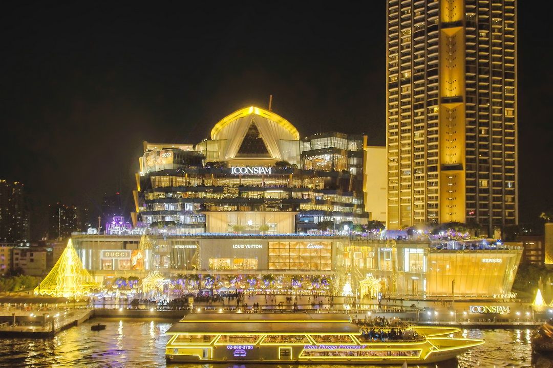 Iconsiam’s Bangkok illumination 2022 บรรยากาศ