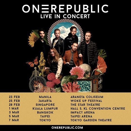 OneRepublic Live in Concert | BANGKOK 2023