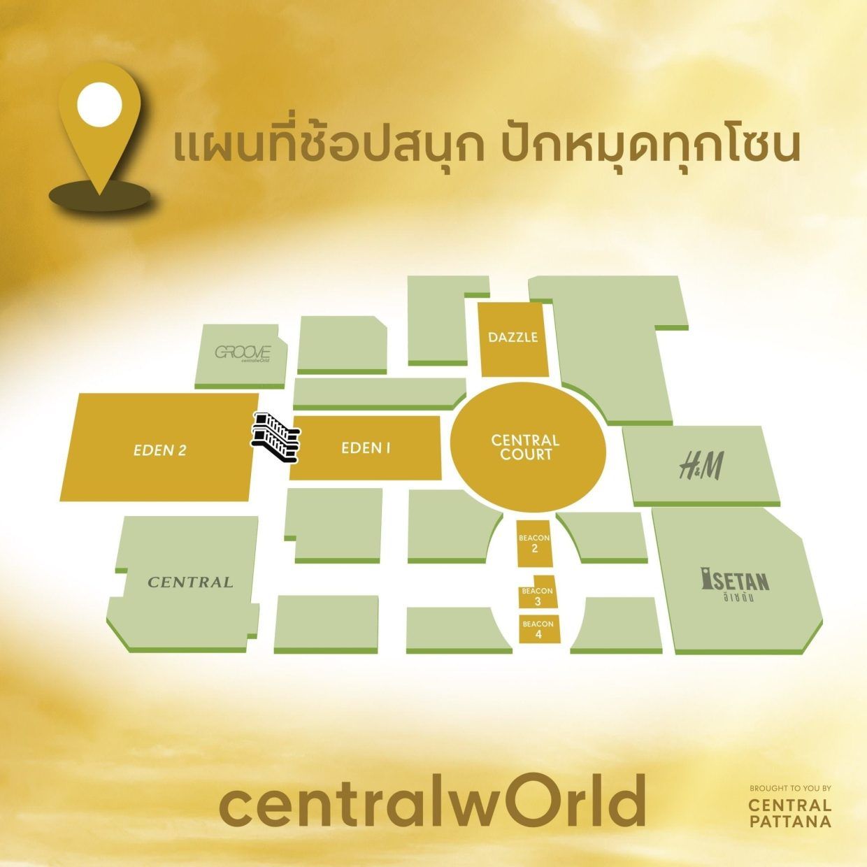 Central World-เซ็นทรัลเวิลด์ สถานที่ที่คุณจะไม่หลงอีกต่อไป