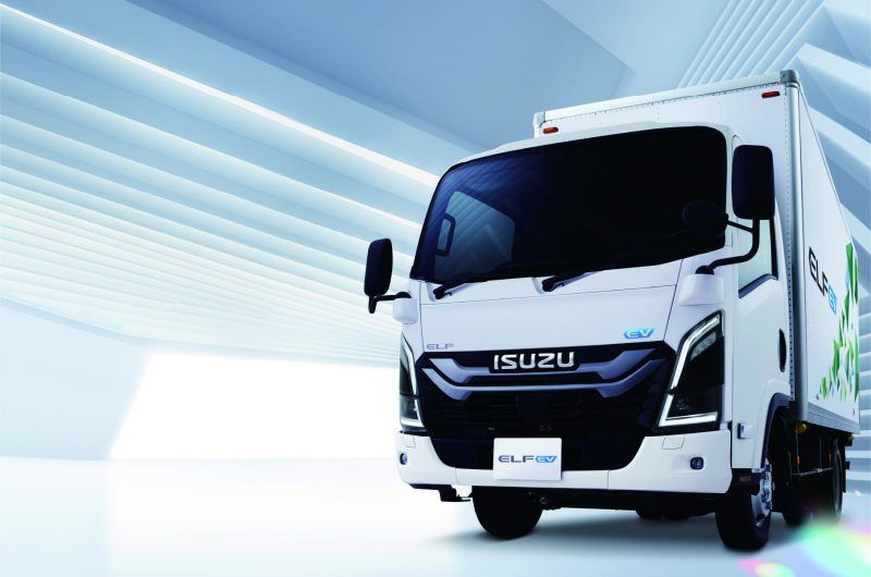 Isuzu ELF EV รถบรรทุกไฟฟ้ารุ่นแรกของ Isuzu