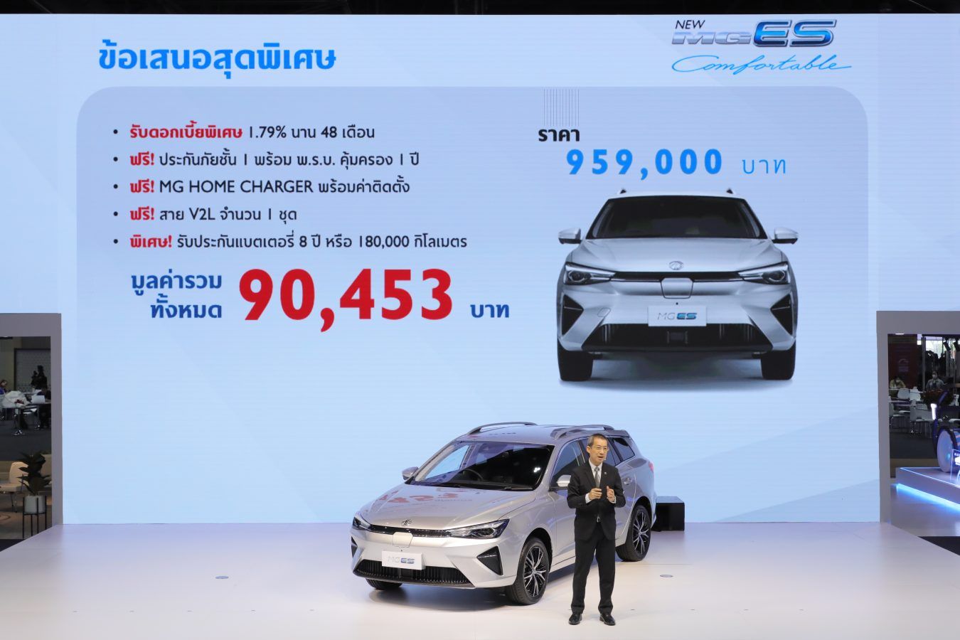 NEW MG ES รถสเตชันวากอนไฟฟ้าที่เติมเต็มไลน์ EV