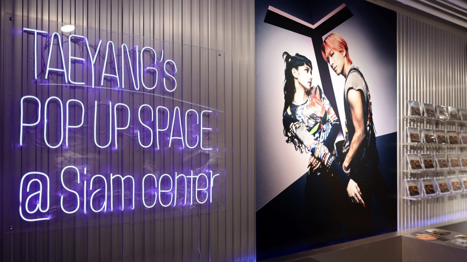 TAEYANG’s POP UP SPACE จาก THE BLACKLABEL ร่วมกับ สยามเซ็นเตอร์