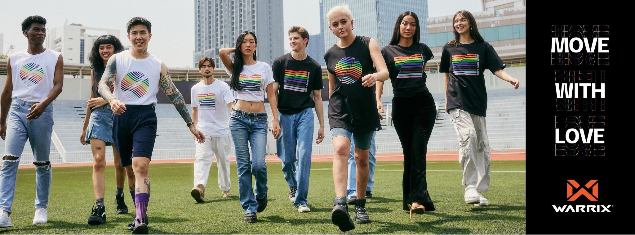 Warrix ฉลอง Pride Month LGBTQIAN+ กับคอลเลคชั่นพิเศษ“Move with Love”