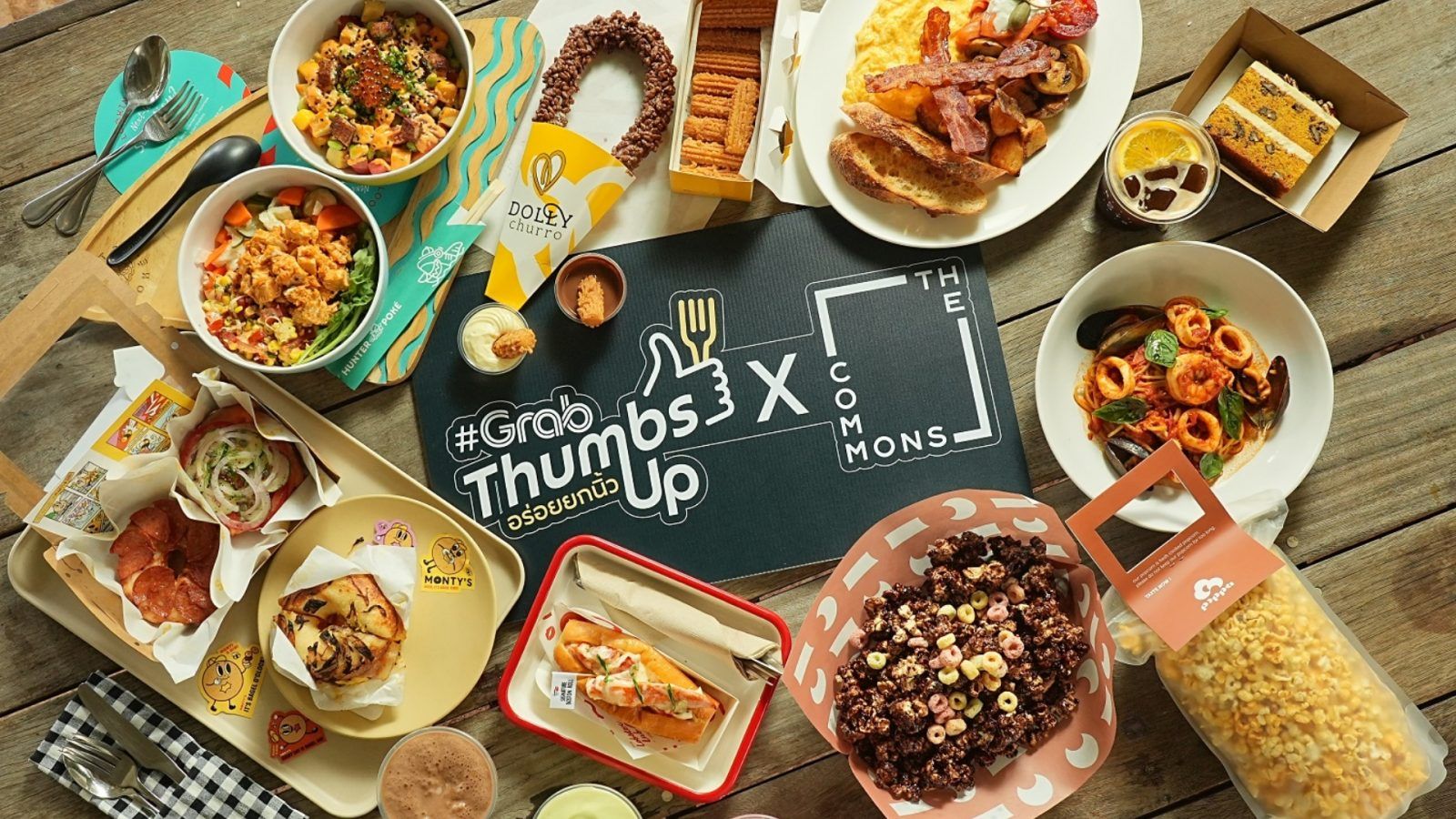 Grab food และ theCOMMONS ชวนเอ็นจอยเมนูจาก 29 ร้านดังผ่านฟีเจอร์ใหม่