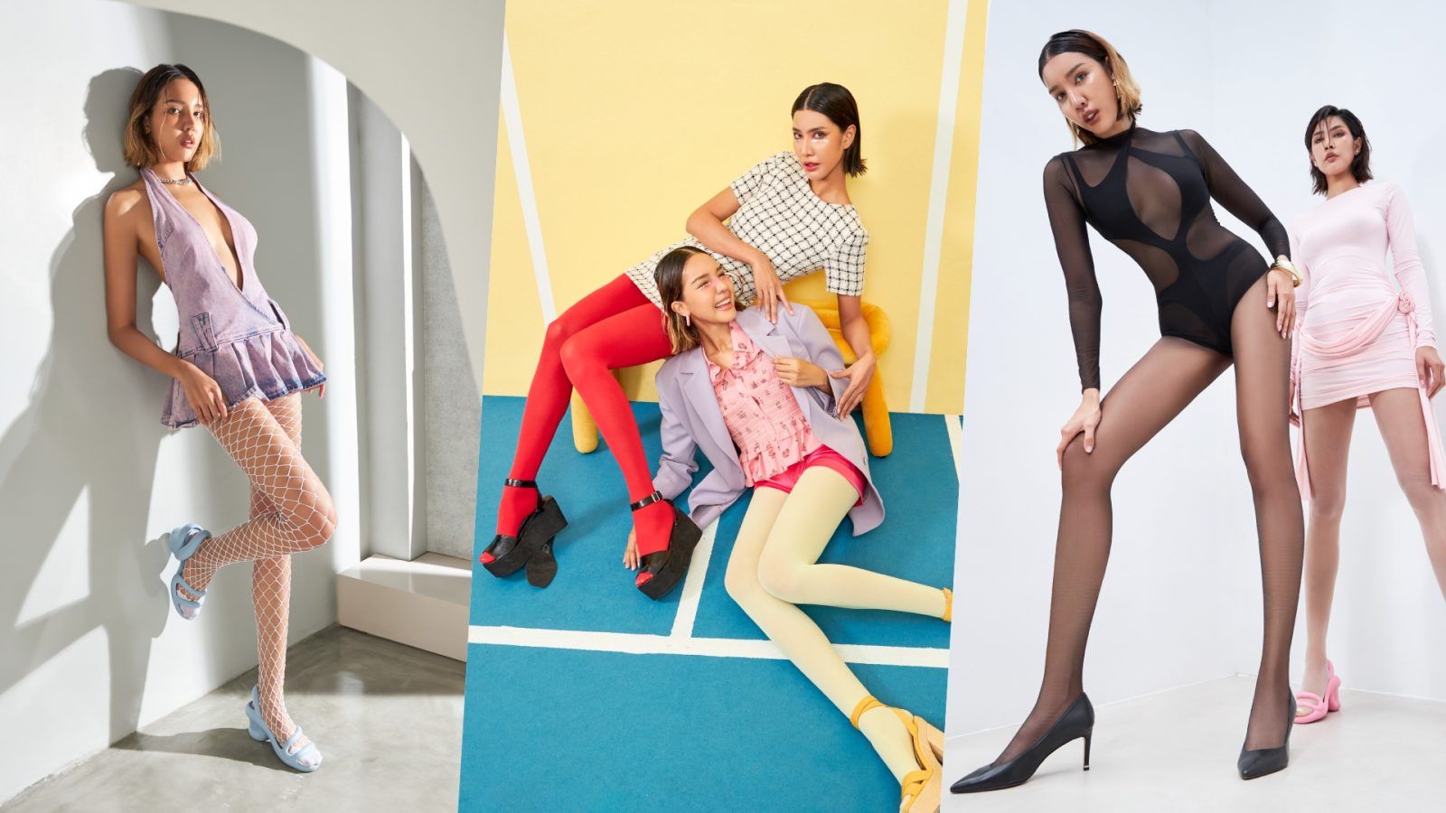 Cherilon อวดเรียวขาสวยโดดเด่นไม่เหมือนใคร ด้วยแฟชั่นถุงน่องสุดชิค