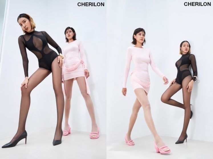 Cherilon อวดเรียวขาสวยโดดเด่นไม่เหมือนใคร ด้วยแฟชั่นถุงน่องสุดชิค