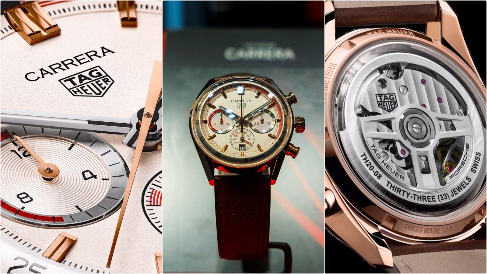TAG Heuer Carrera Chronosprint X Porsche ครบรอบ 60 ปี ของสองแบรนด์ดัง
