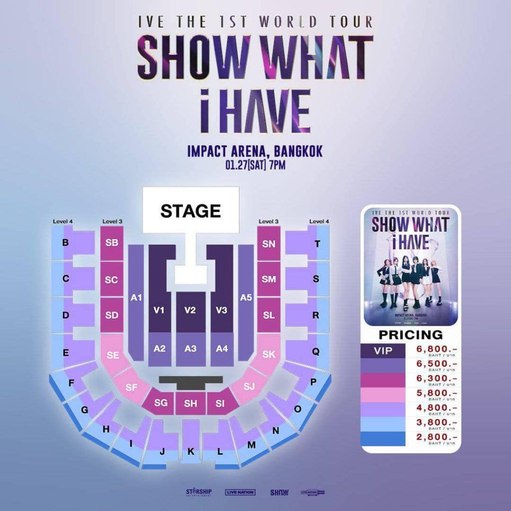 IVE THE 1ST WORLD TOUR ＜SHOW WHAT I HAVE＞ IN BANGKOK