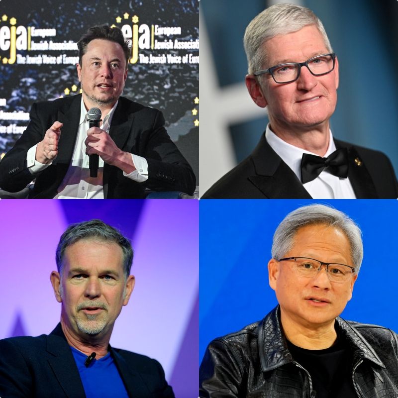 CEO ระดับโลก 5 คน ที่ได้รับค่าตอบแทนสูงสุดใน ปี 2024 มีใครกันบ้าง