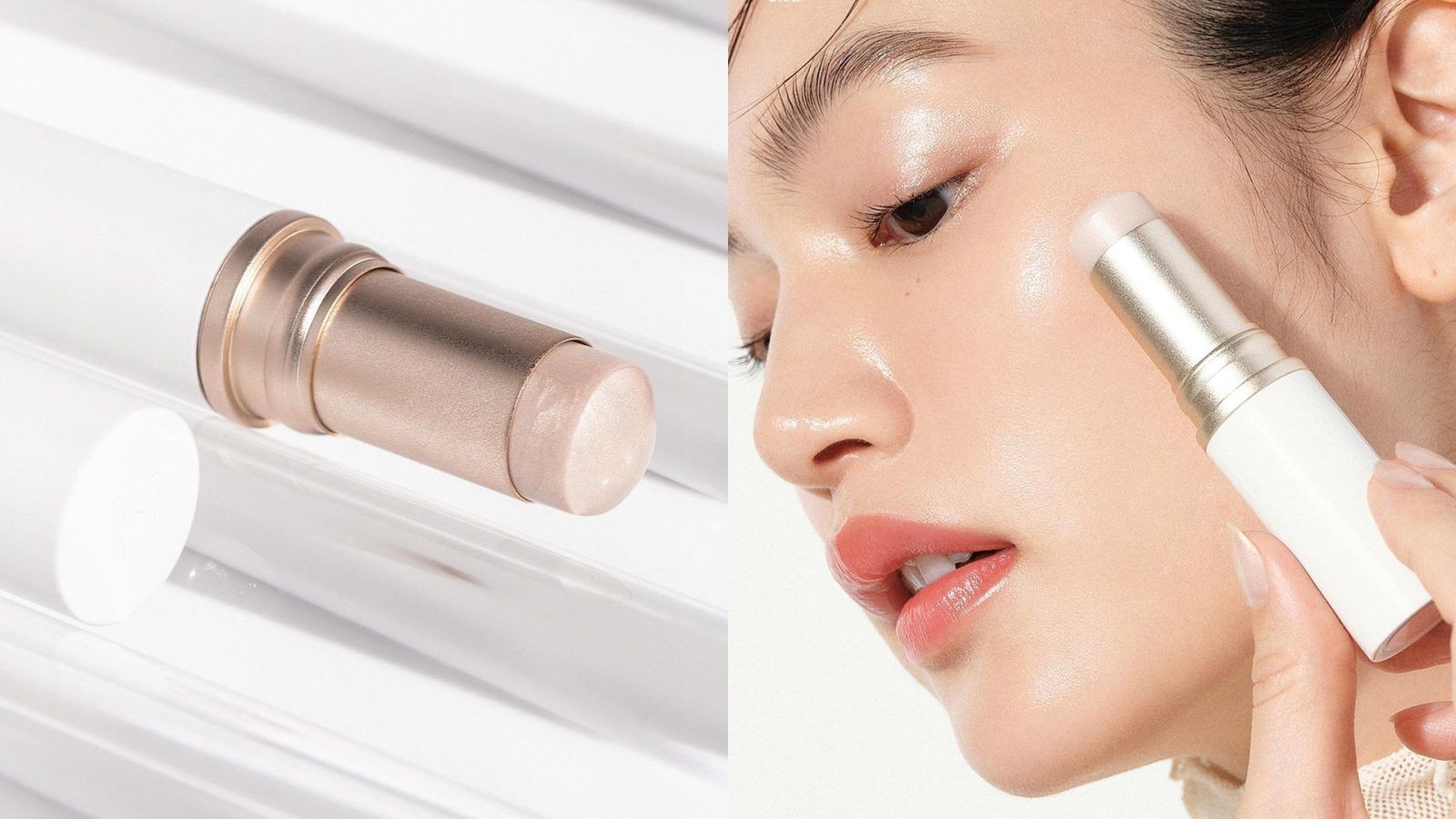 Balm Stick ตัวช่วยเมคอัพลุคสวยฉ่ำ เหมือนมีน้ำกลิ้งบนผิว