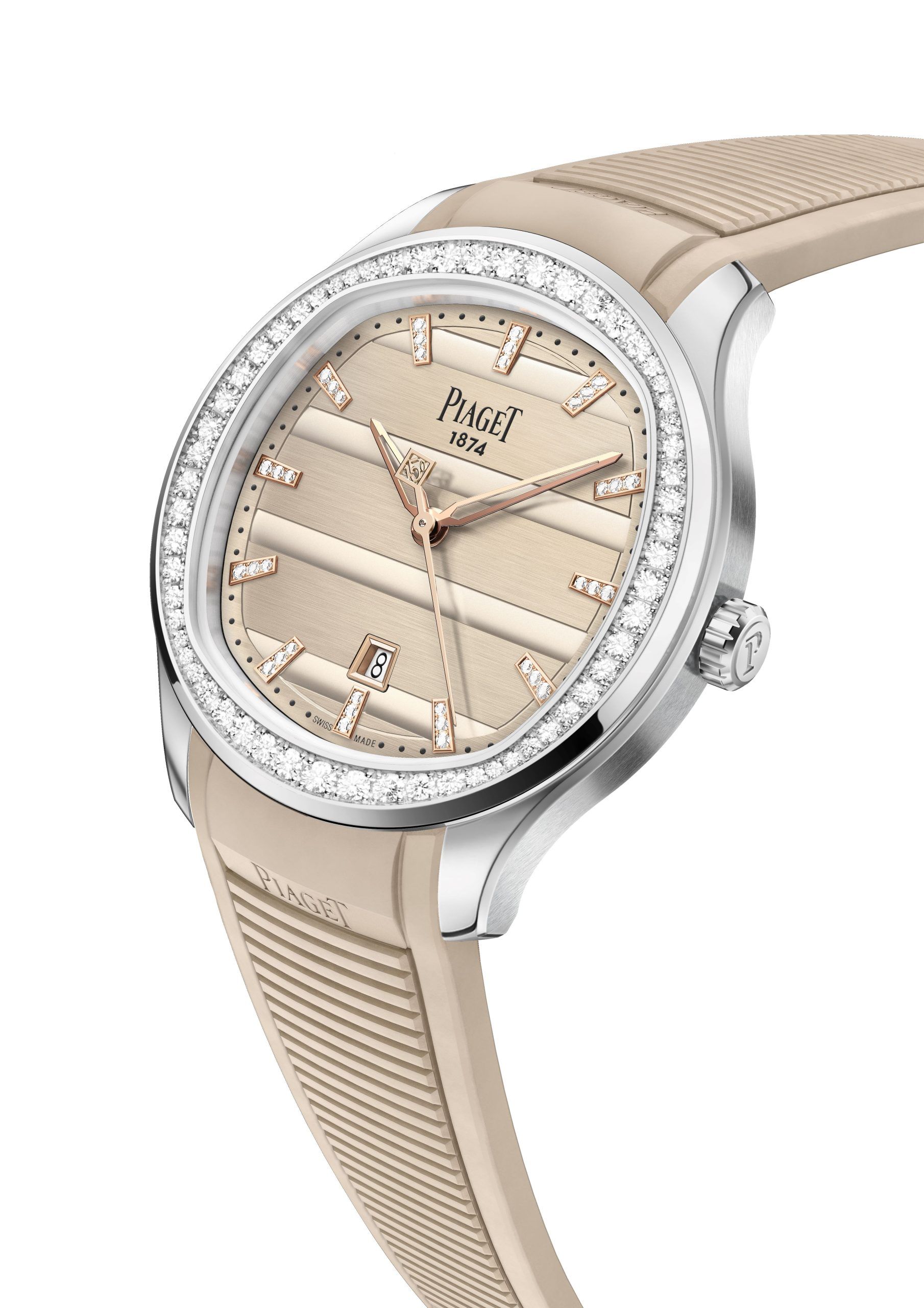 Piaget Polo Date ซูมดูรายละเอียดนาฬิกา Piaget บนข้อมือของ “อาโป-ณัฐวิญญ์”