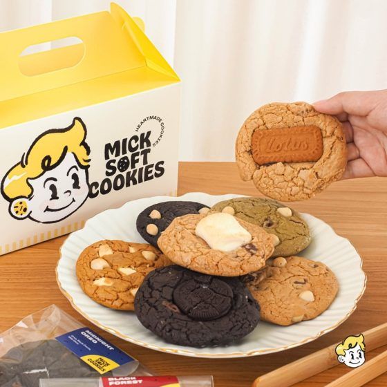 ซอฟต์คุกกี้ 5 ร้าน ชิ้นเบิ้ม เครื่องแน่น ฟินทุกคำ