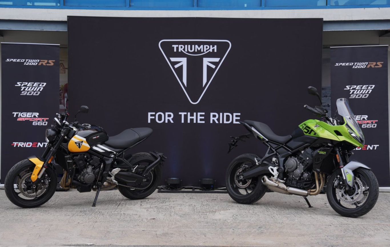 Triumph Motorcycles เปิดตัว New Trident 660 และ New Tiger Sport 660