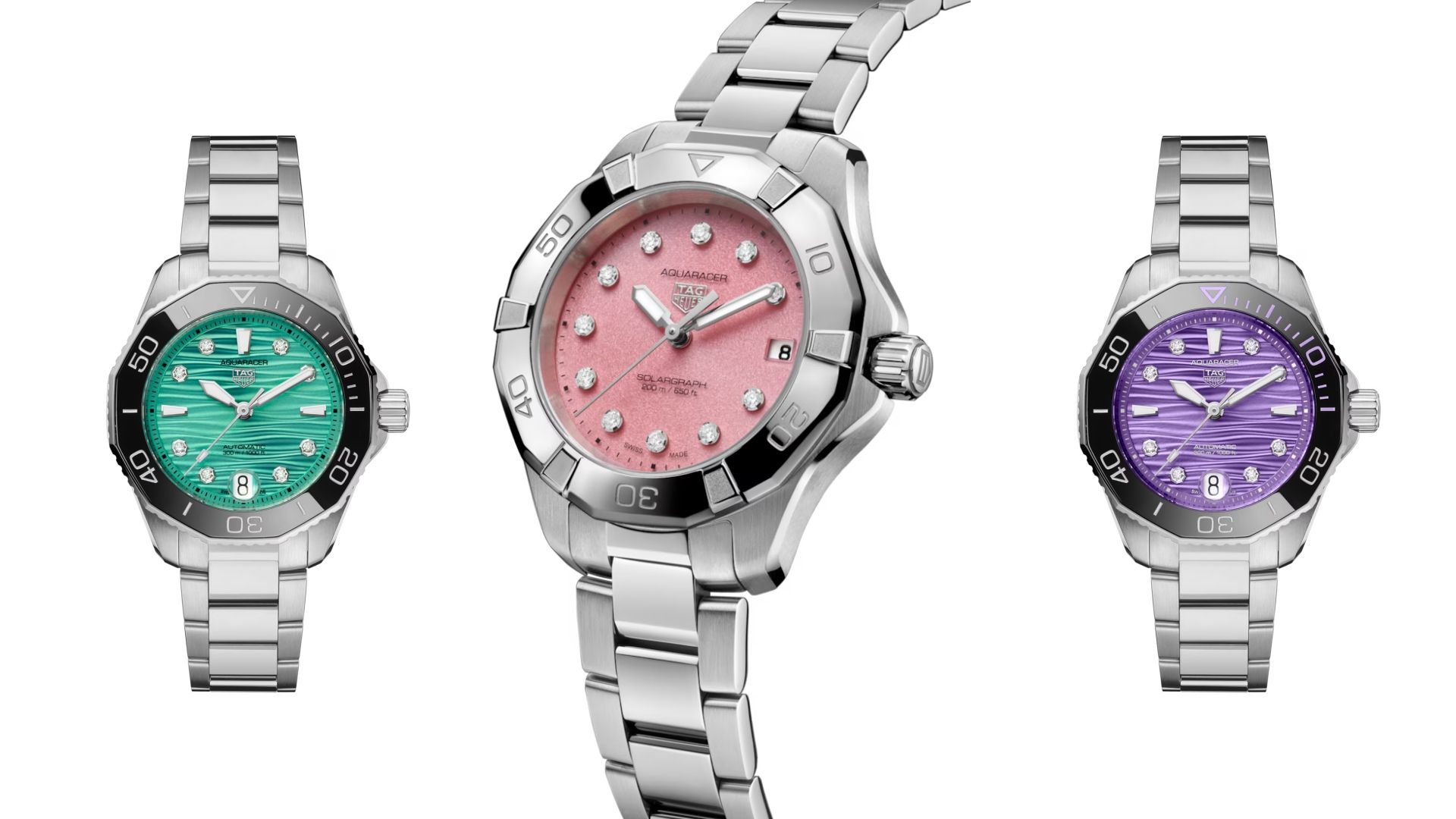 TAG Heuer Aquaracer คอลเลกชันที่สดใสและหรูหราในเวลาเดียวกัน