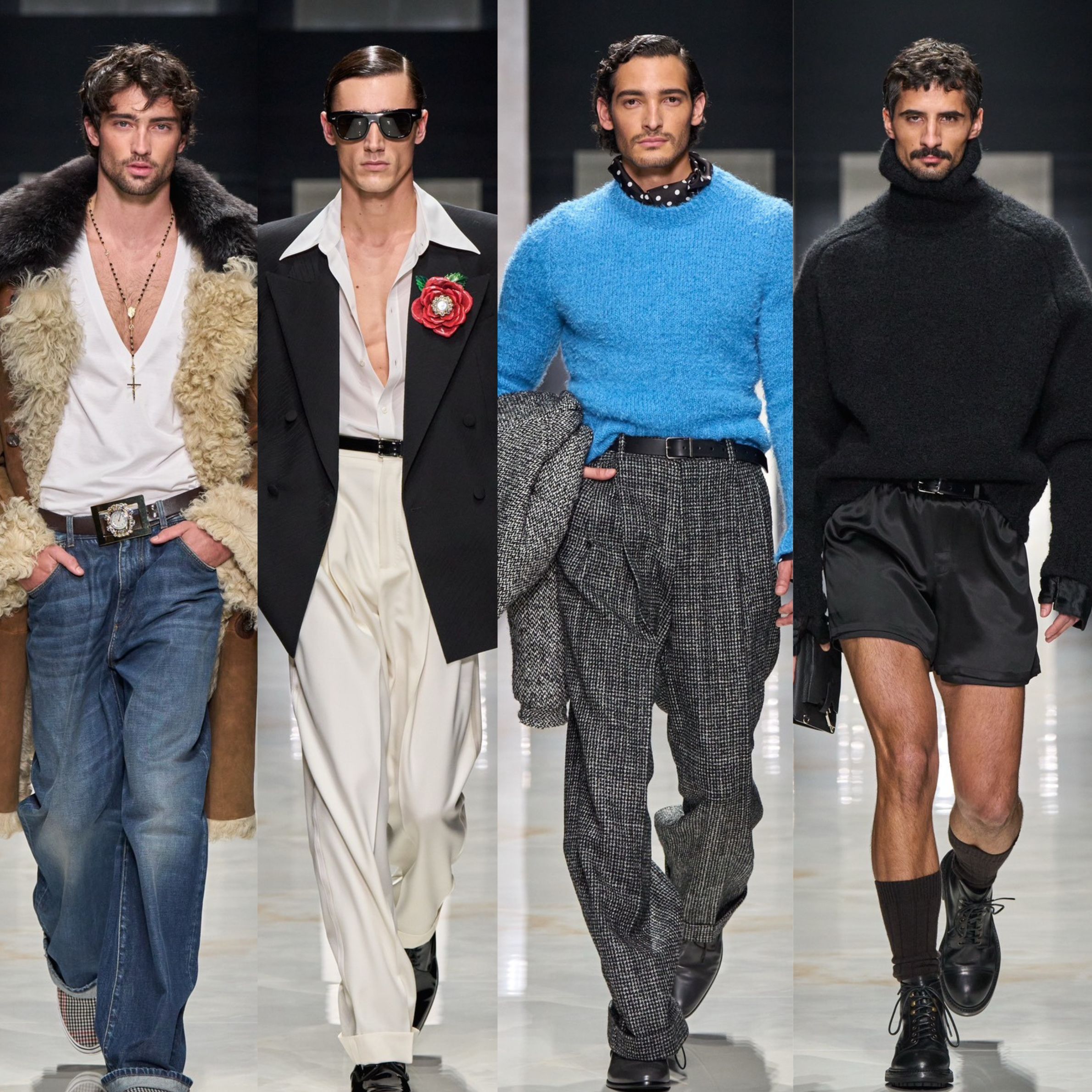 Dolce&Gabbana Men FW 2026 The Portrait of Man ที่ Milan Fashion Week